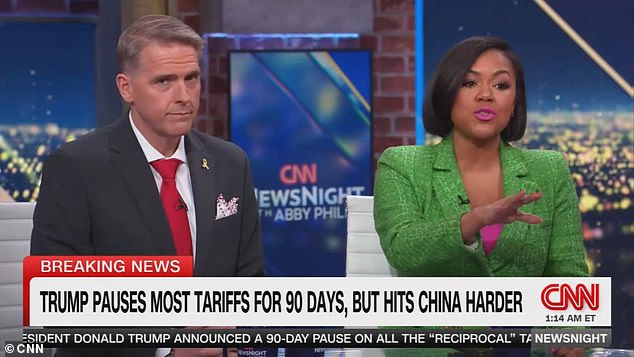 Fired ex-MSNBC host insults co-panelist on CNN... then erupts when he ...