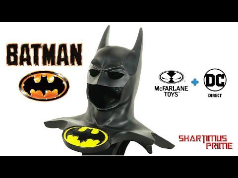 DC Direct 1989 Batman Movie Cowl Michael Keaton Bust Statue by ...