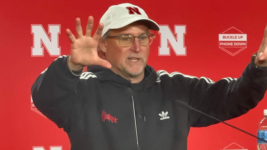 Nebraska Football OC Dana Holgorsen, RB Coach EJ Barthel Meet with the ...