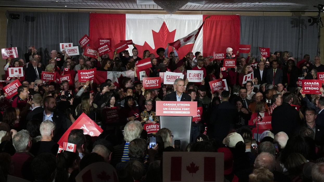 Carney is pausing his election campaign to address Trump's tariffs ...