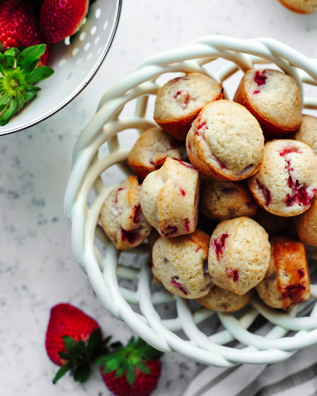 Strawberry Mini Muffins