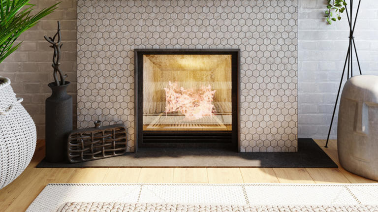 How To Tile Your Fireplace For The Perfect Retro 80s Look