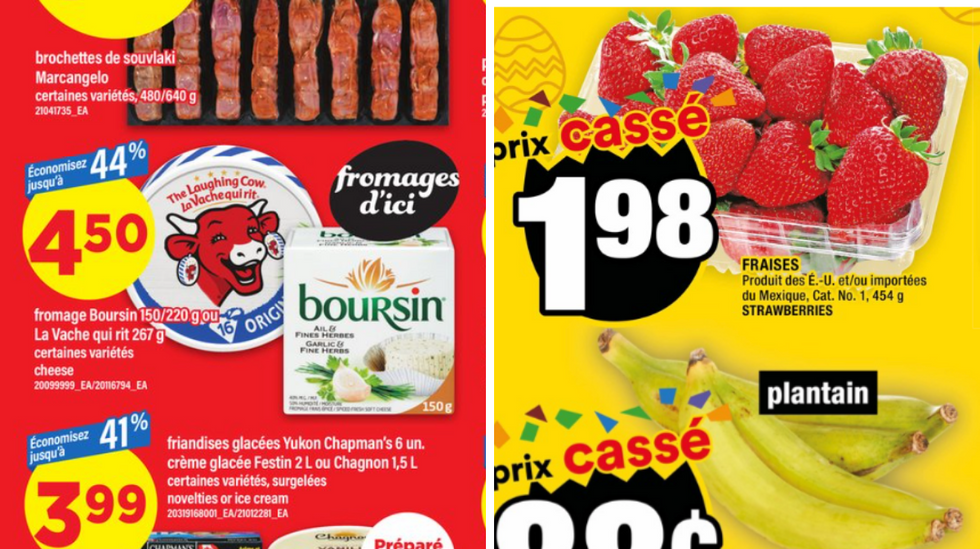 12 vraiment bons deals à 4,50 $ et moins au Maxi et Super C du 10 au 16 ...
