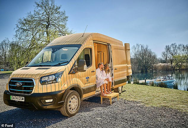 Ford turns electric Transit van into a mobile SAUNA