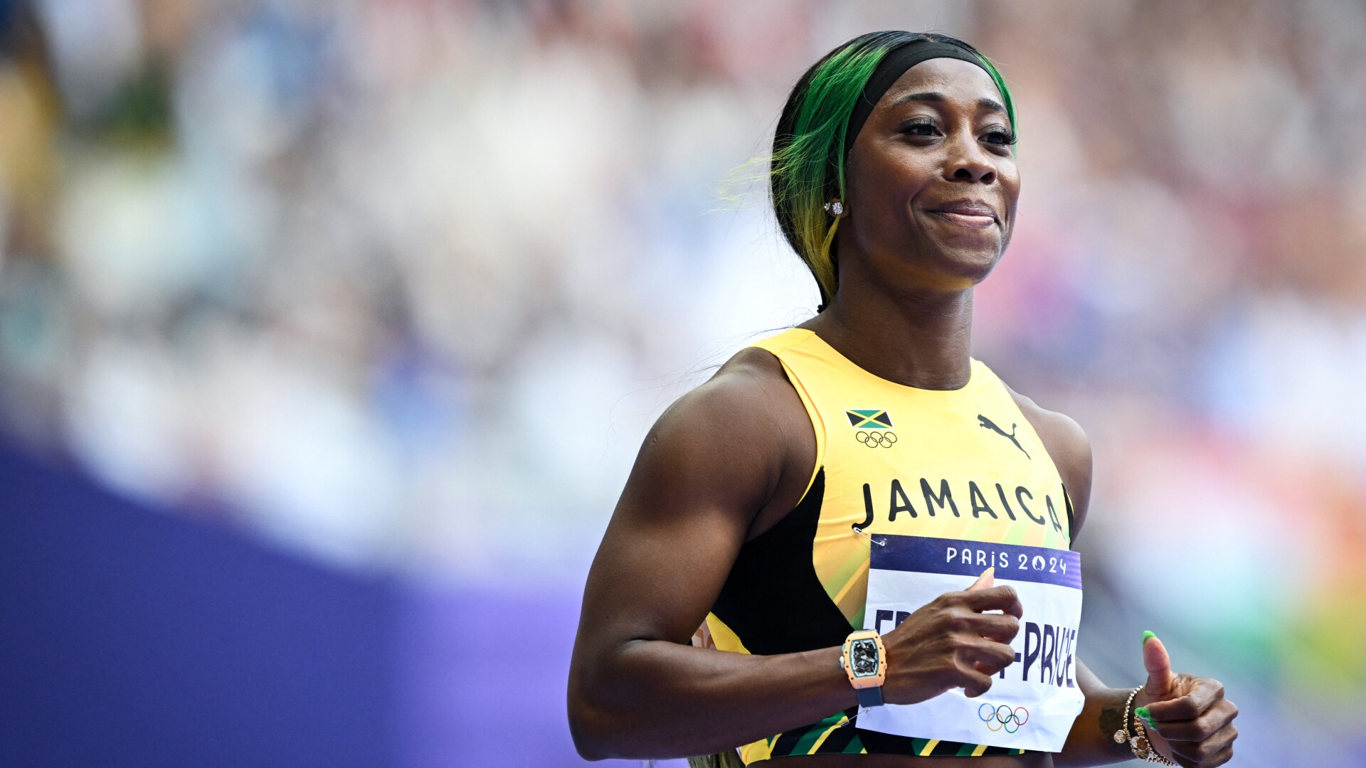 Shelly-Ann Fraser-Pryce shares gratitude in speech before final ...
