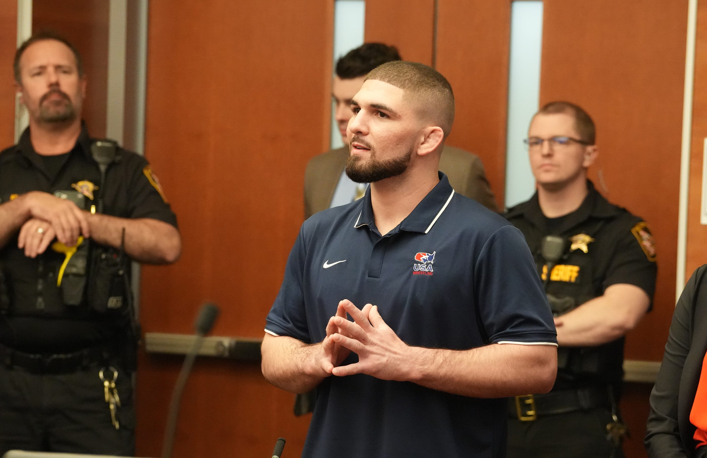 Records: Sasso had 4 semi-automatic handguns, THC cartridges without ...