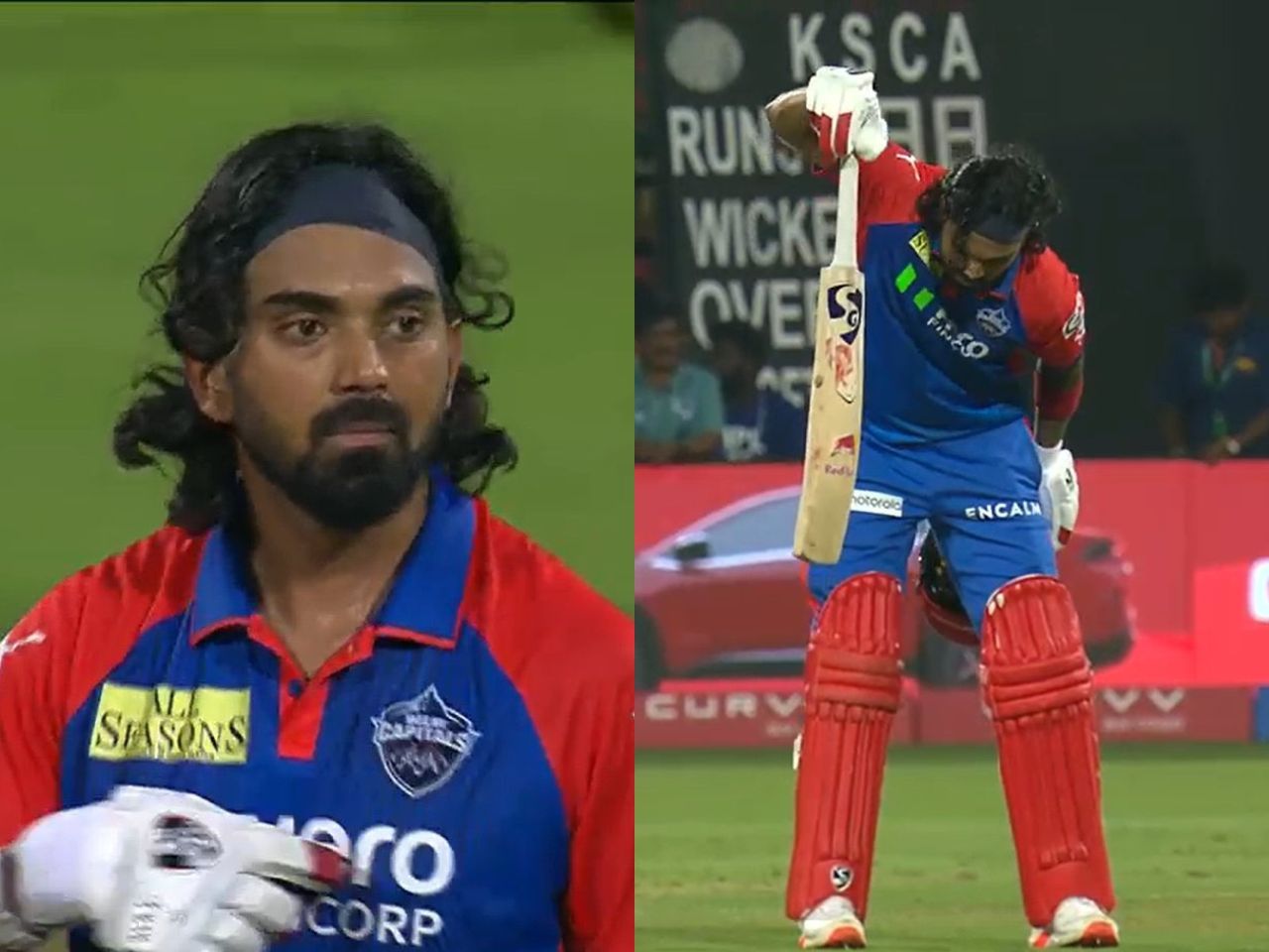 WATCH: KL Rahul thumps his chest after match-winning of 93 not out vs RCB