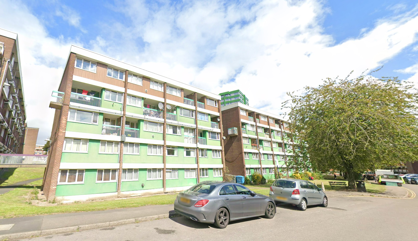 Exeter Drive Broomhall: Man taken to hospital as blaze tears through ...