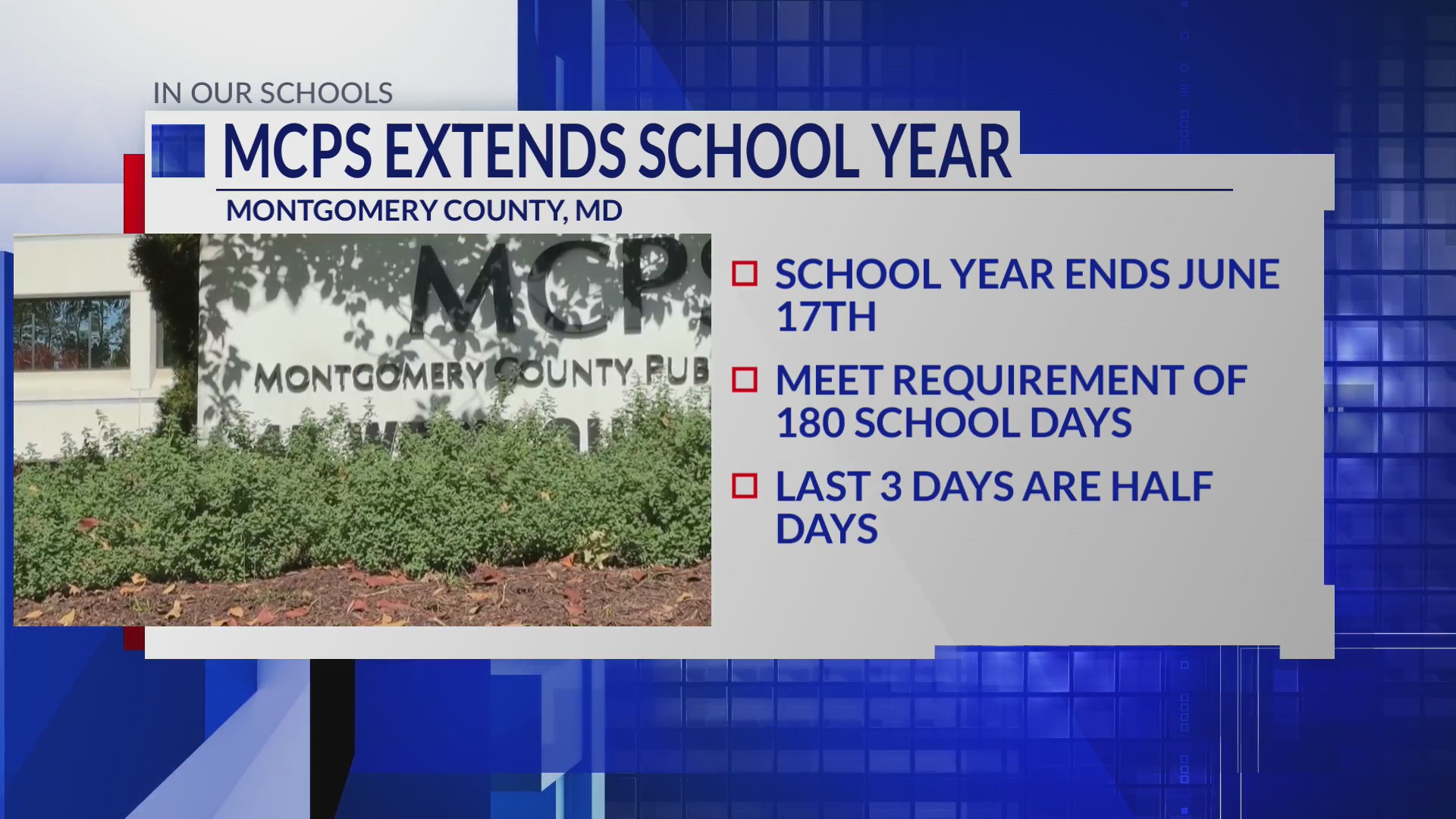 MCPS extends school year