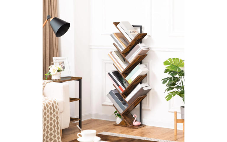 Best triangular bookshelves for smart storage