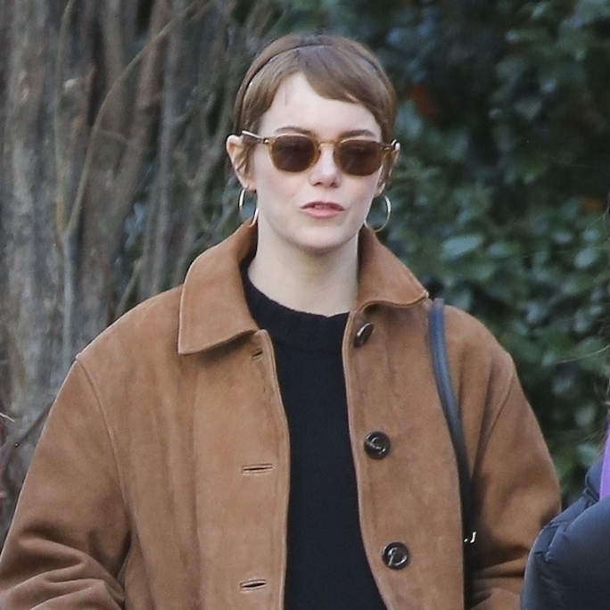 Emma Stone Officially Joins The Row's Army in a $1,550 Sweater and ...