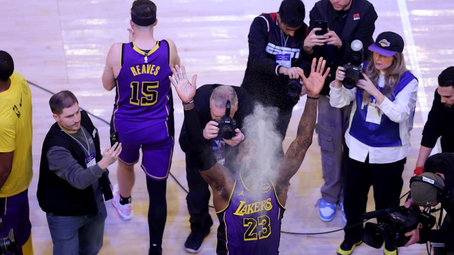 NBA fan was desperate to secure a LeBron James memento