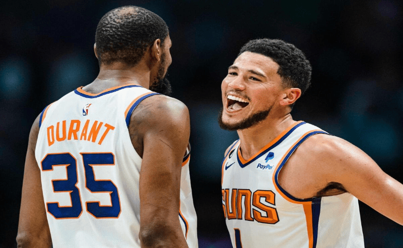 NBA Drama: Suns Kevin Durant and Devin Booker Criticized Even While Benched