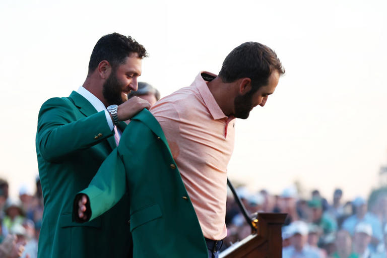 The most unique trophy in sports — the Masters green jacket