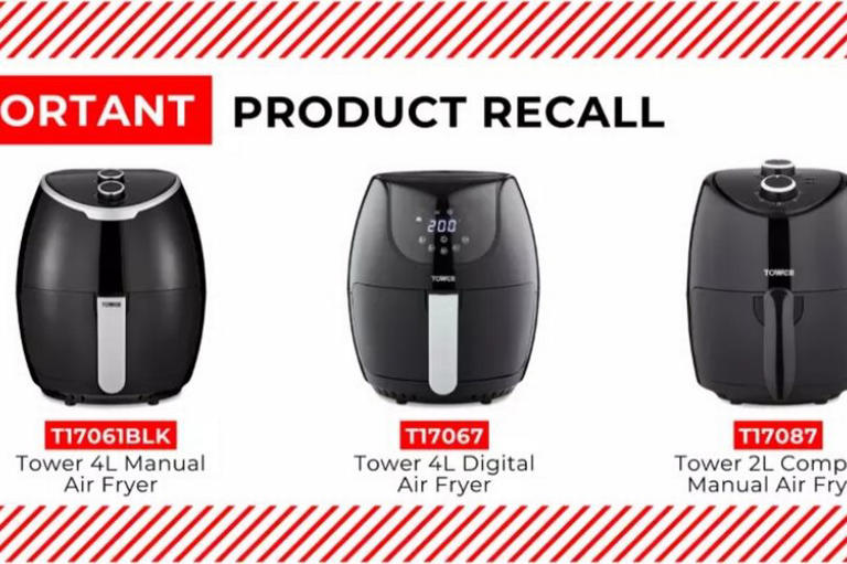 Air fryers sold in Argos, B&M, and Tesco issued with urgent recall over ...