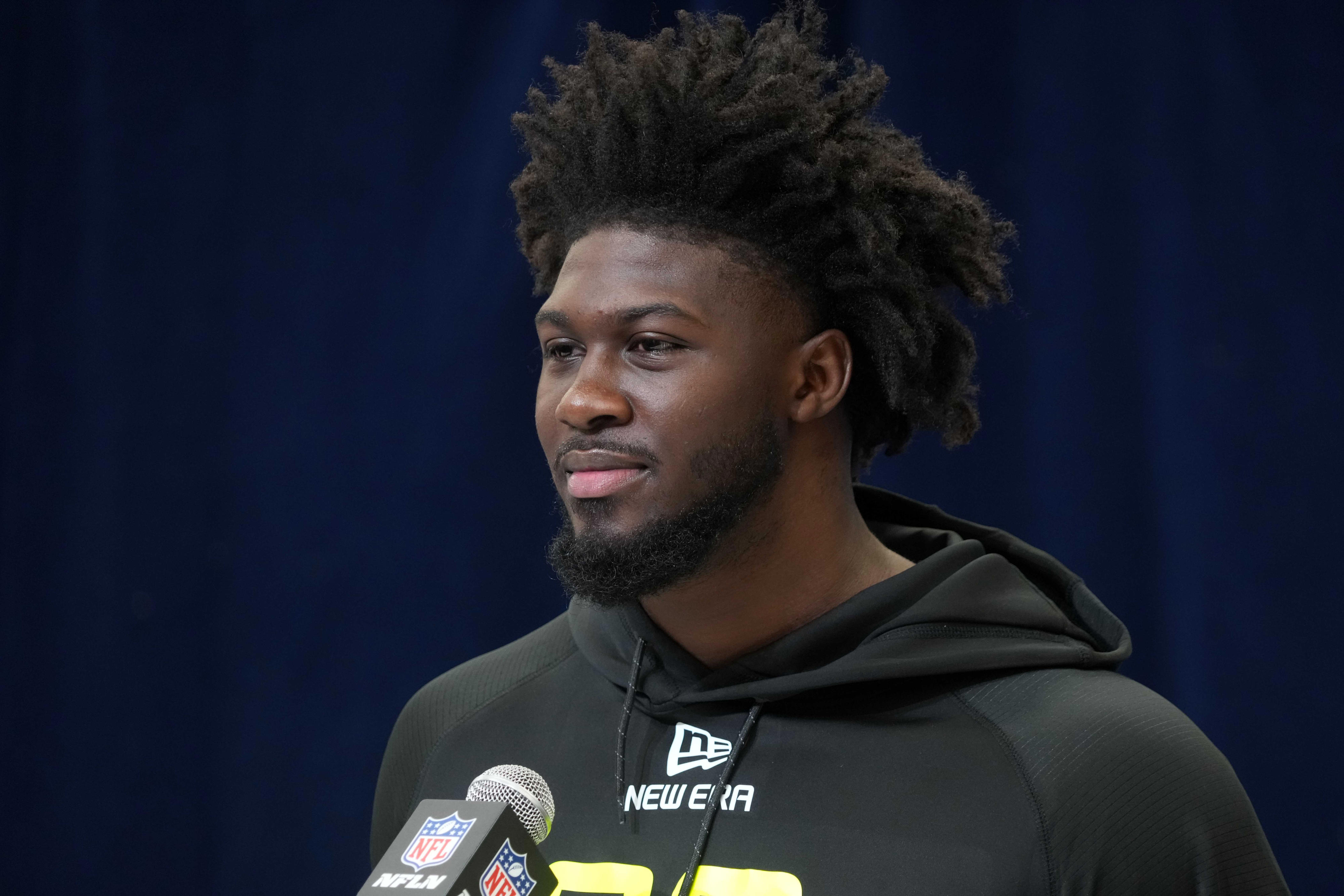 Georgia LB Jalon Walker visits team with the draft's No. 2 pick