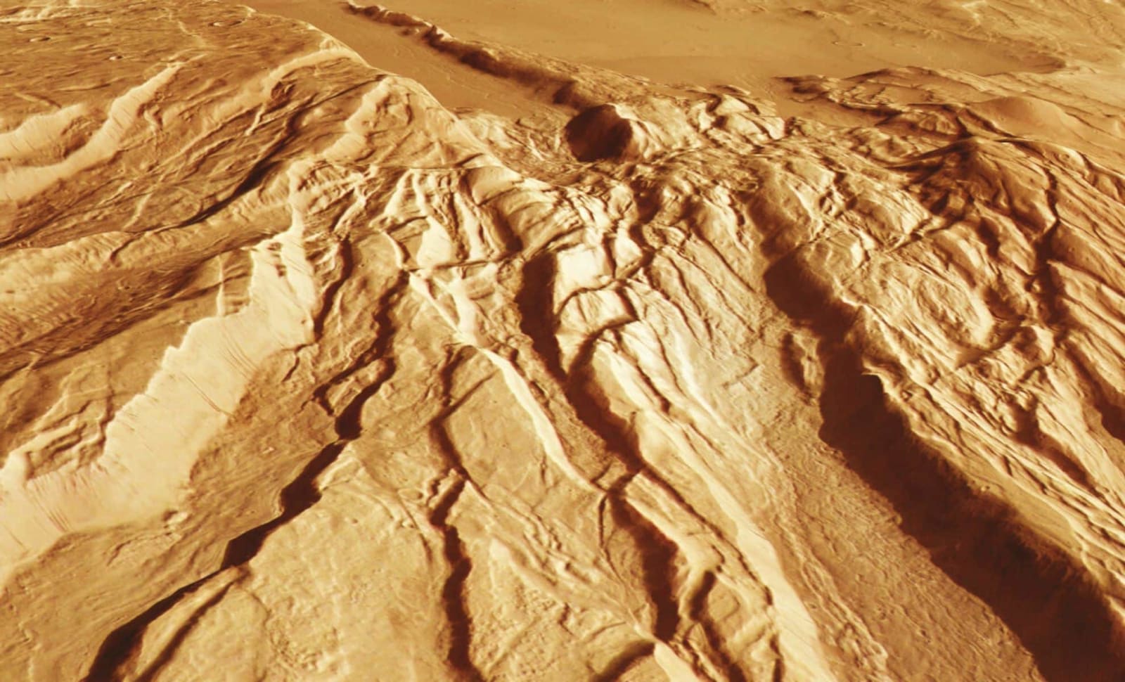 ESA’s Mars Express Uncovers Surprising ‘Moving Rock’ on the Red Planet