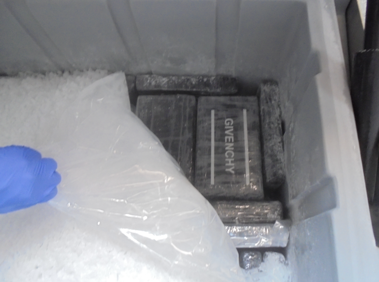 Drug smuggler hid cocaine worth £22.8m under dry ice he claimed was for ...