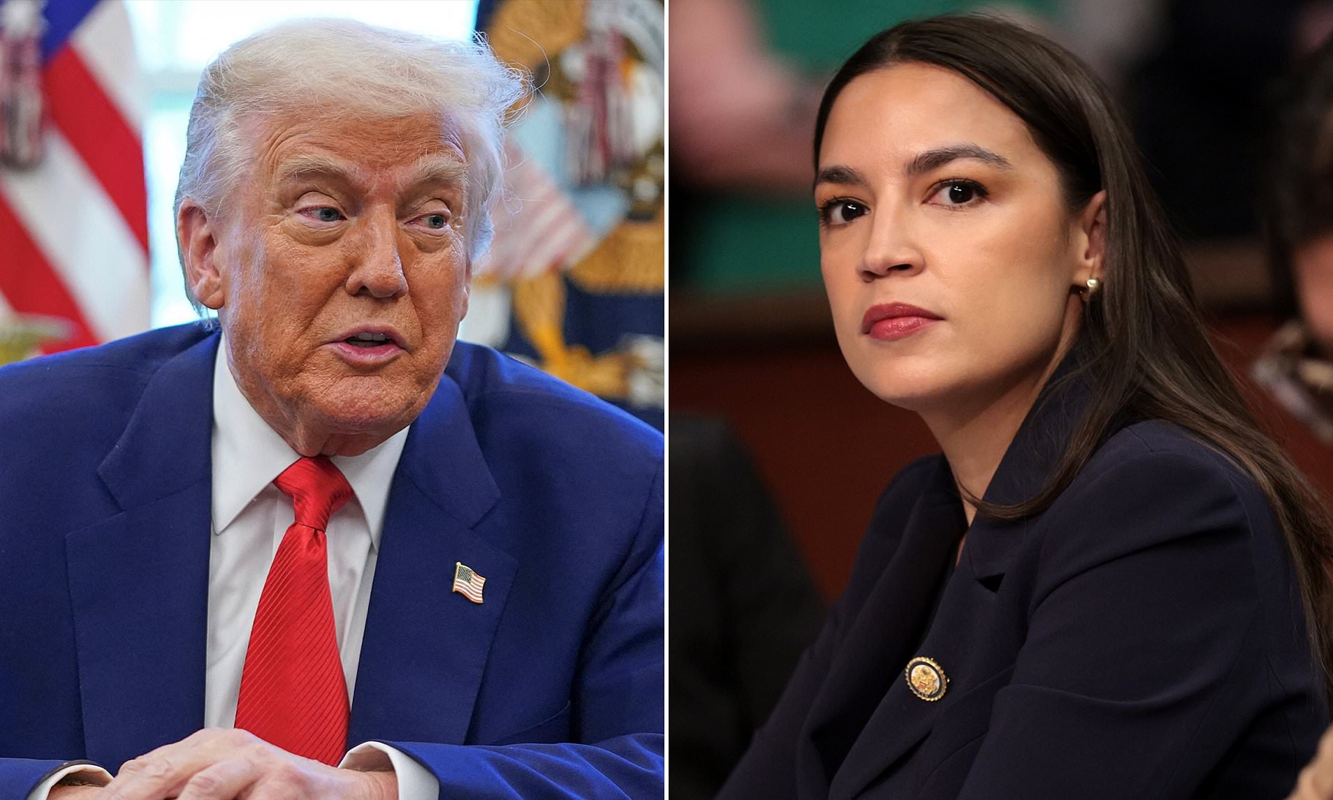 AOC accuses MAGA of insider trading after Trump tariff stock tip