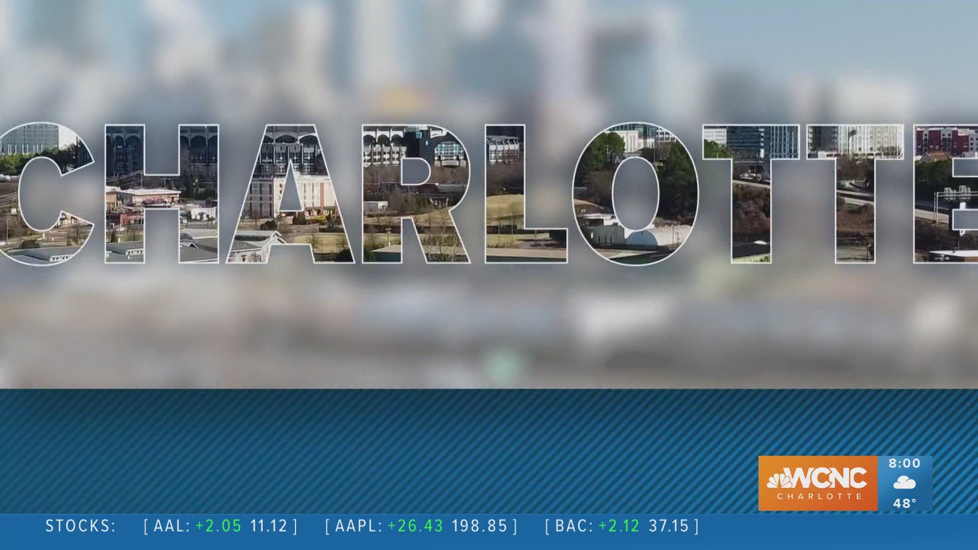 WCNC Charlotte at 7 and 8 a.m.