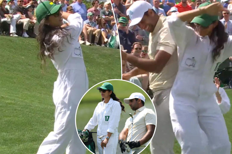 Aaron Rai’s wife dazzles at 2025 Masters with impressive swing