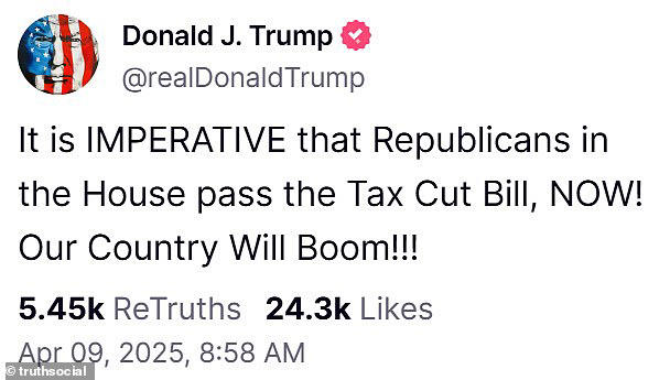 Congress takes major step on Trump's 'Big Beautiful Bill'