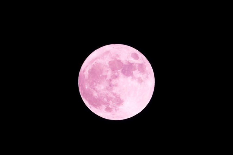 Here's how to get a glimpse of this weekend's Pink Moon in the US