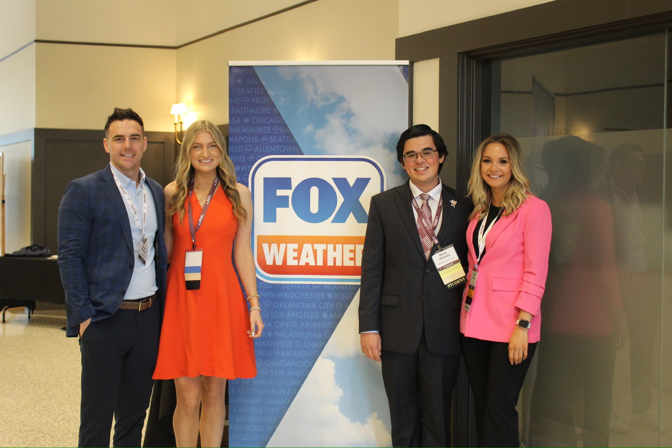 FOX Weather's Steve Bender and Haley Meier inspire students at ...