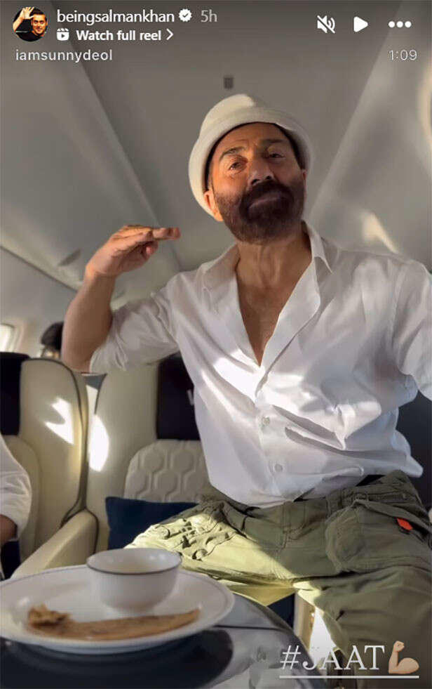 Salman Khan Gives A Sweet Shoutout For Sunny Deol’s Jaat