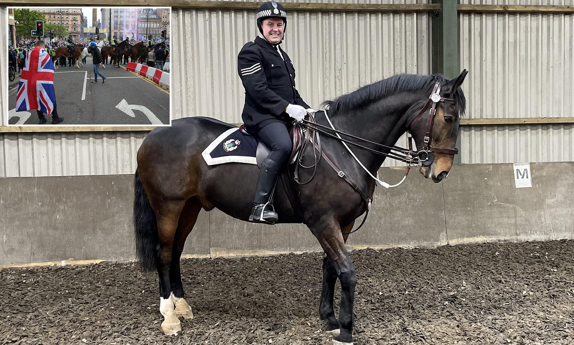 Veteran police horse Inverness finally retires after 12 years