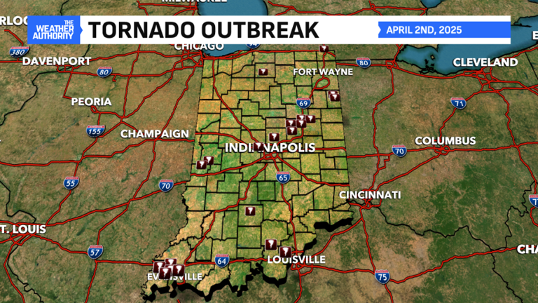 April 2 storm spawned 21 tornadoes; 2025 tornado total stands at 43