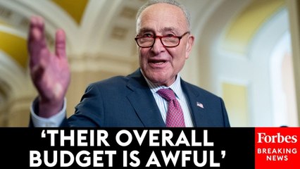 Chuck Schumer Vows To Fight The Republican Budget Reconciliation 'Tooth ...