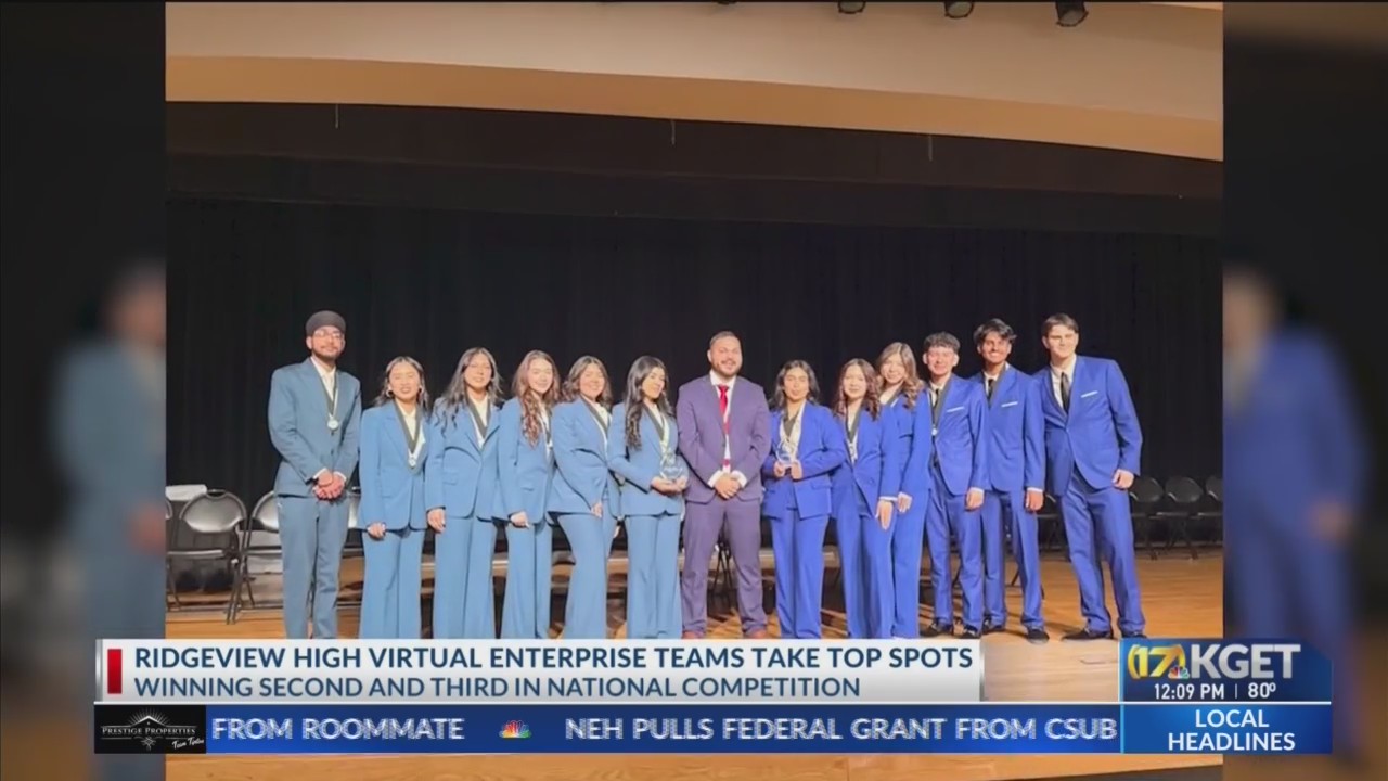 Ridgeview HS virtual enterprise teams take top spots