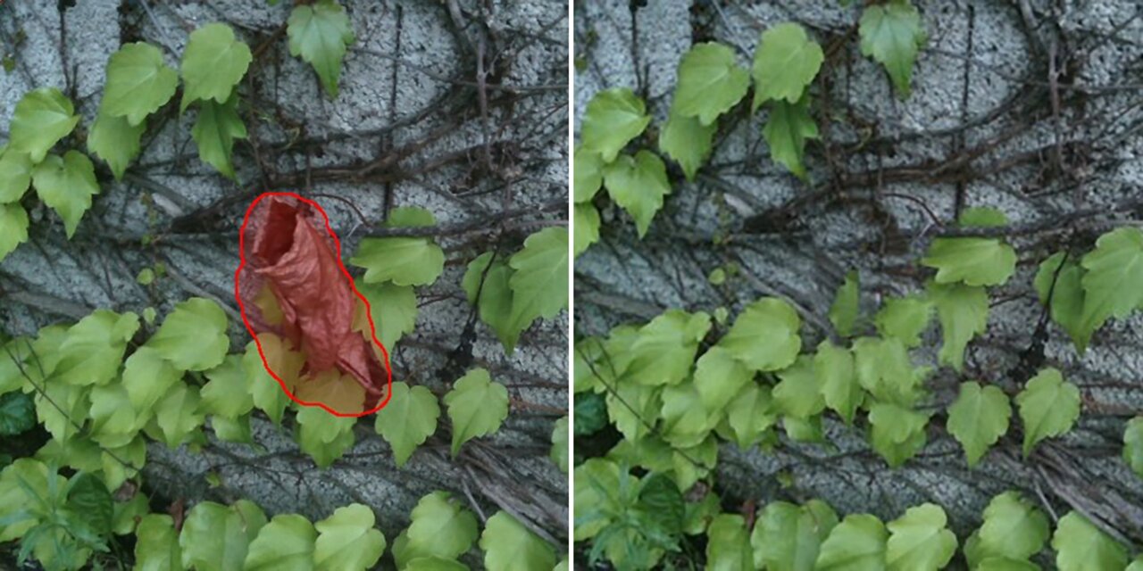 Diminished reality: Making objects disappear in real time in live ...