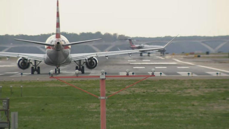 American Airlines plane wing strikes another flight on taxiway at ...