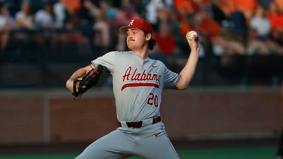 Alabama Baseball's Weekend Rotation vs. Mississippi State Takes Shape