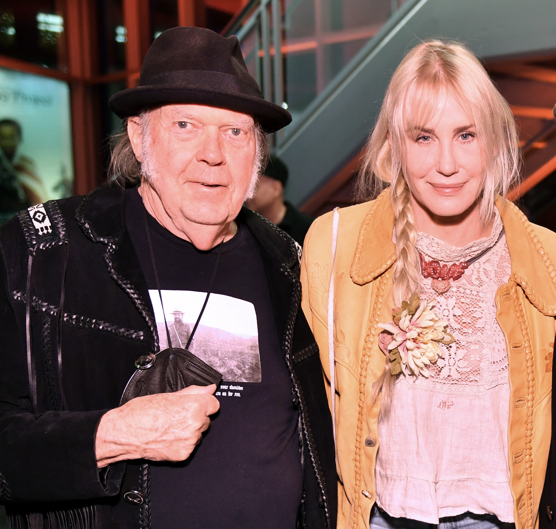 Neil Young's Wife Is a Famous Actress-Guess Who!
