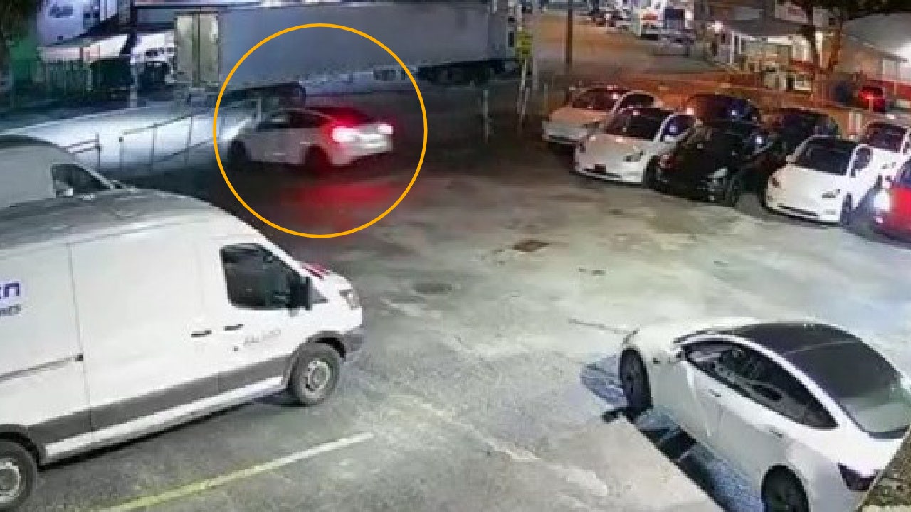 VIDEO: Florida suspects smash Tesla gate and steal 3 cars, deputies say