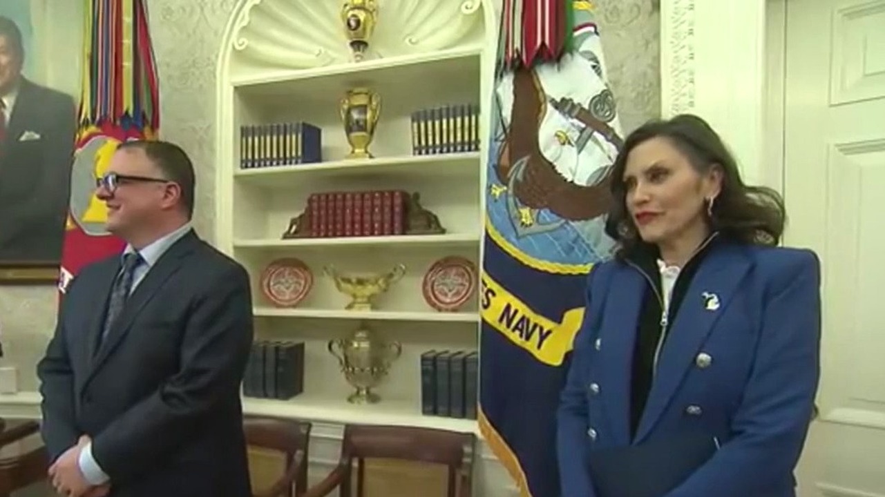 Gov. Whitmer opens up about her White House Oval Office visit