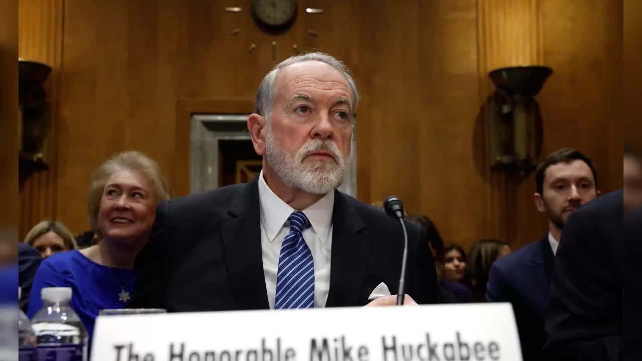 US ambassador to Israel Mike Huckabee reportedly tells embassy workers ...