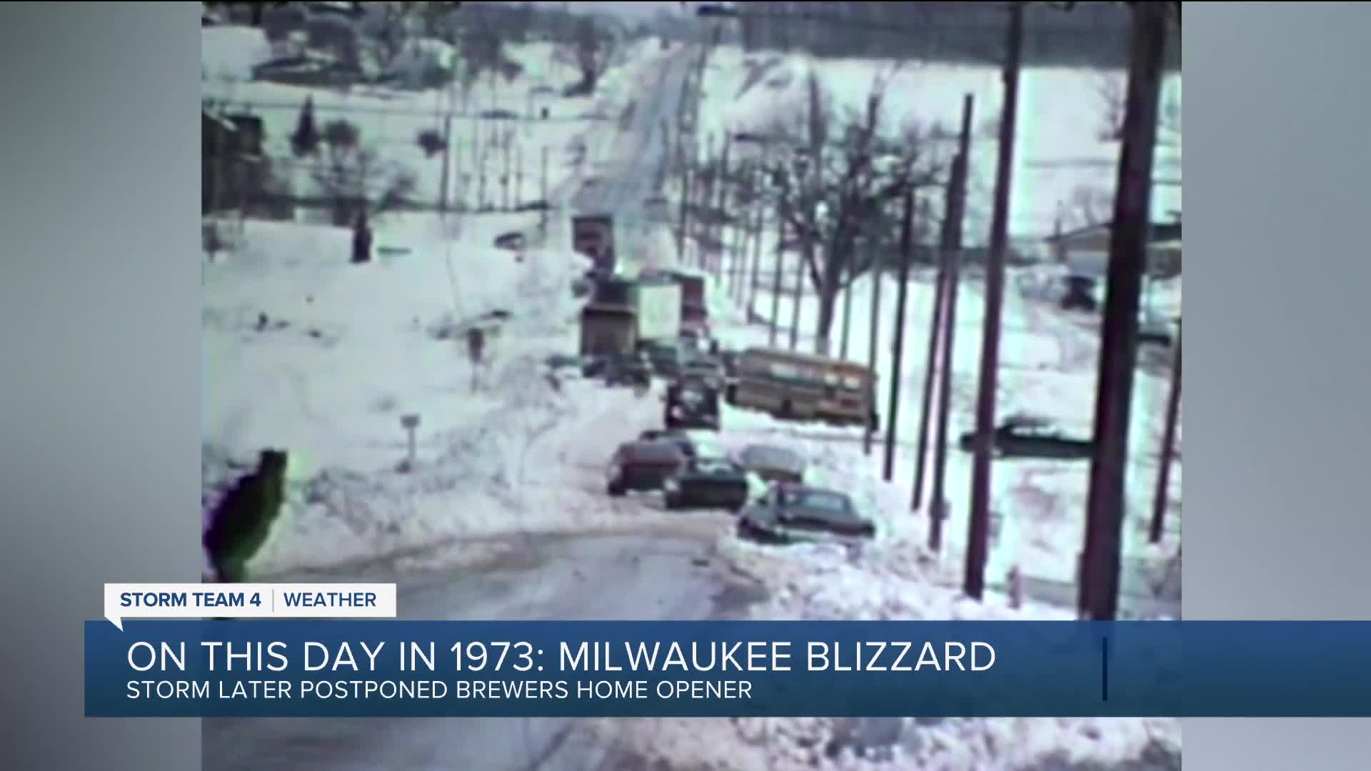 Milwaukee 1973 Snow Storm