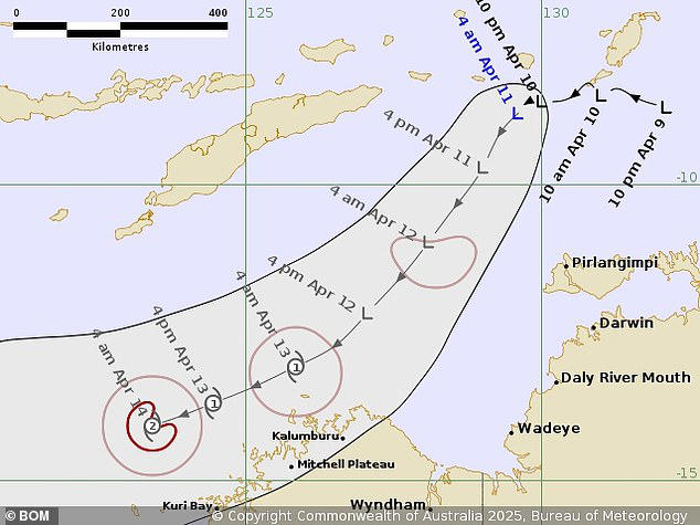 Millions on alert over 'high chance' of TWO tropical cyclones forming