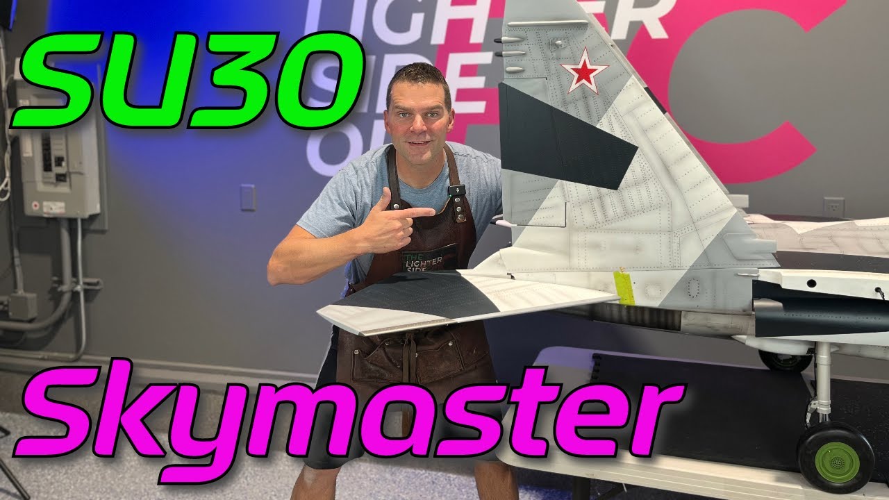 The GIANT Powerhouse SU30 Russian RCJet Turbine Aircraft Skymaster