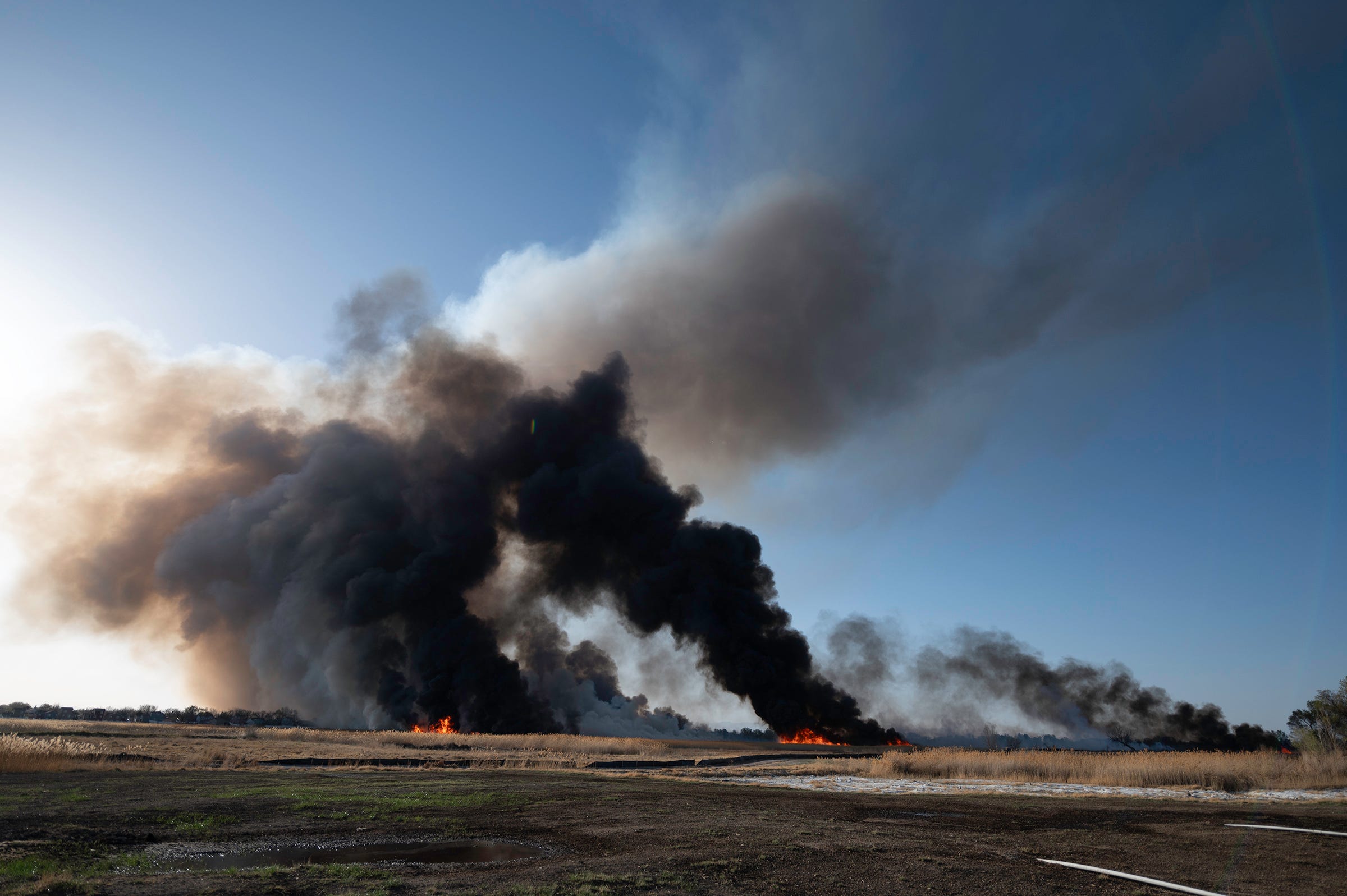 Pueblo Fire Department says large brush fire near Lake Minnequa fully ...