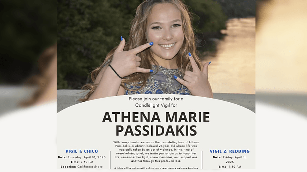 Community gathers to honor Chico State student killed in murder-suicide