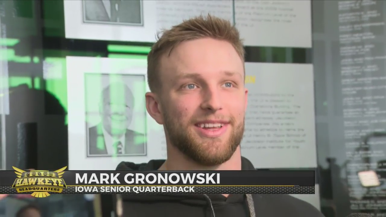 Mark Gronowski reveals why he chose Iowa, recalls 'greatest offensive ...