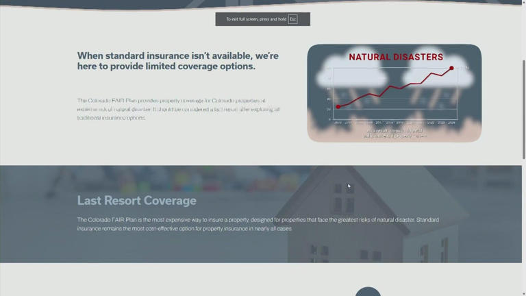 New insurance available for Colorado homeowners in high-risk areas as ...