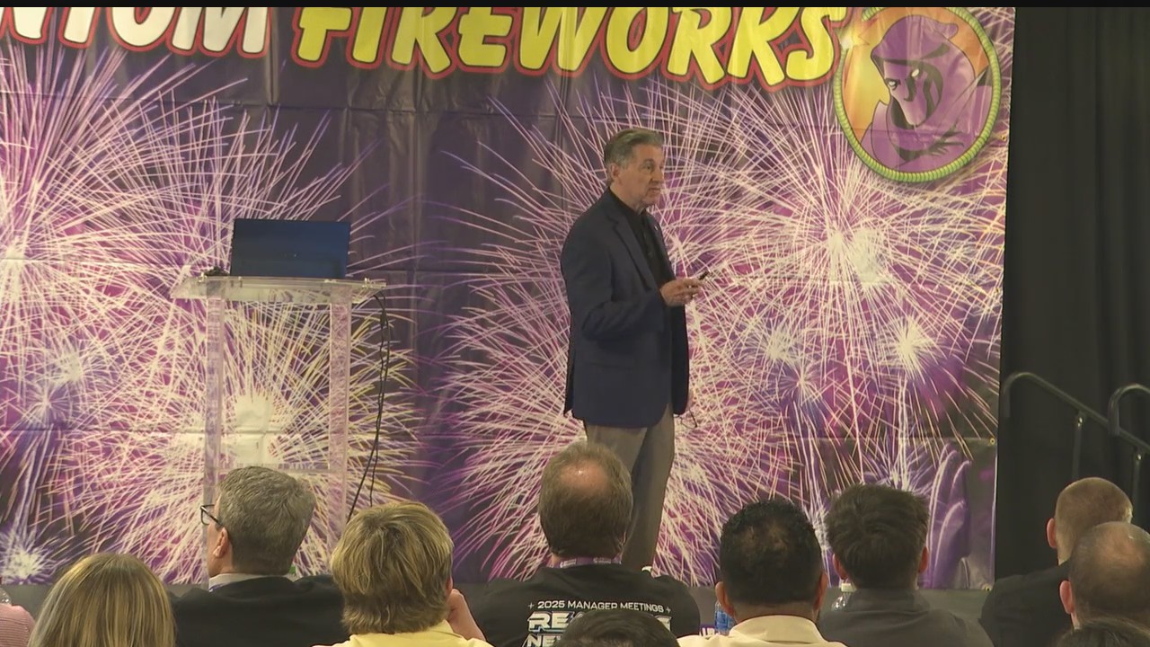 Special guests speak at local Phantom Fireworks event