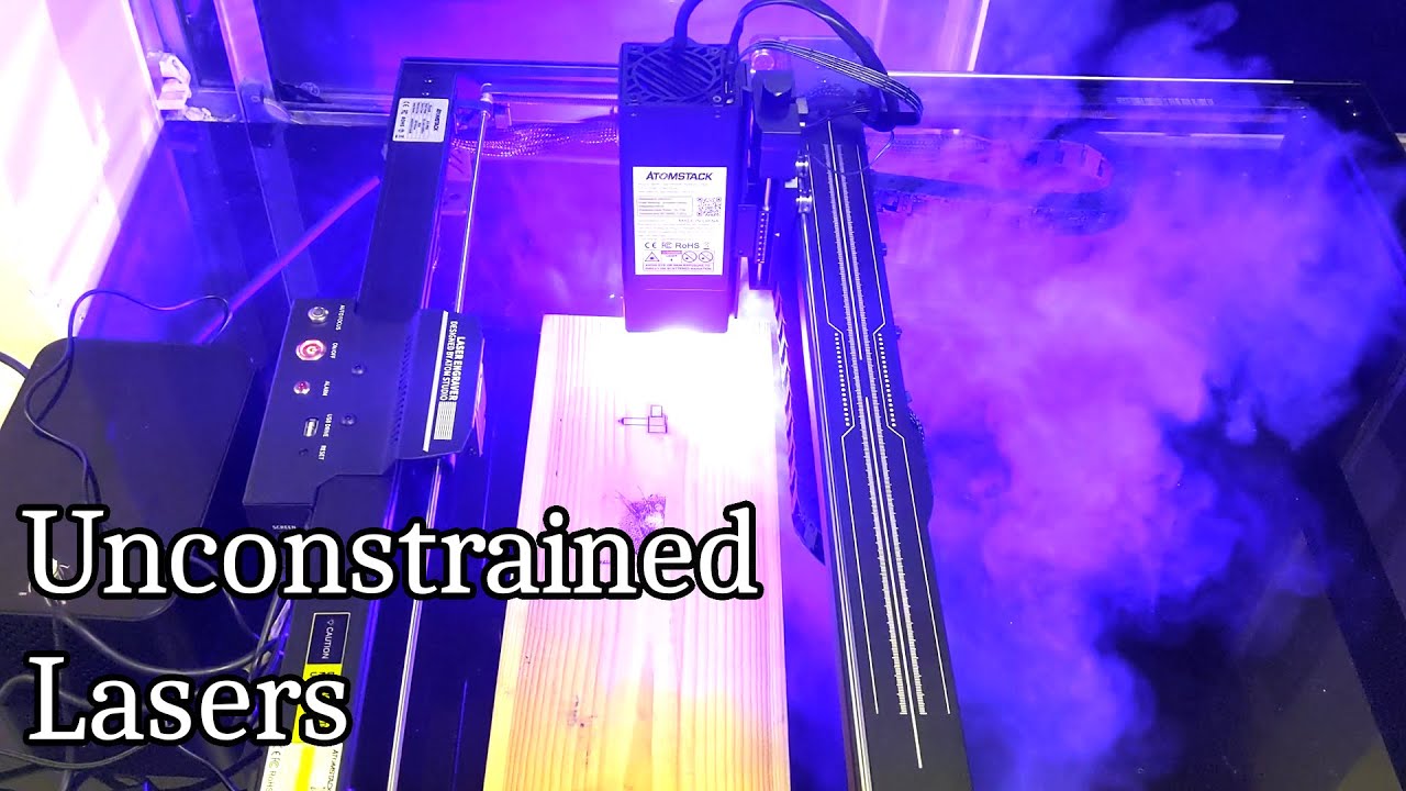 Benchtop Laser Cutters Are Wild - Testing The AtomStack A70 Pro