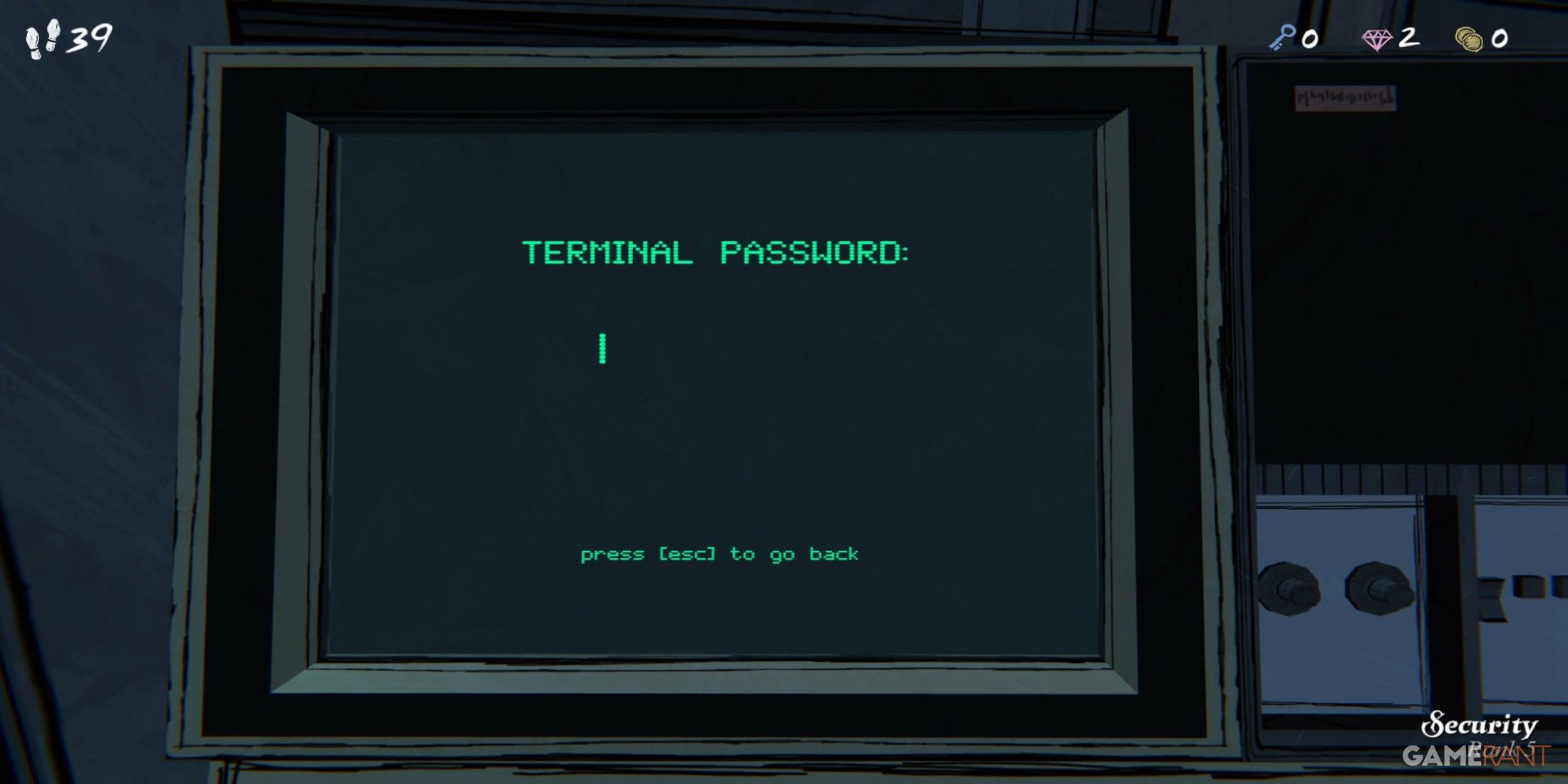 What is the Terminal Password in Blue Prince?